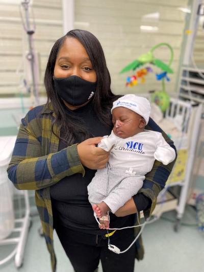 In Time for Valentine’s Day: NICU Baby Discharged After Four Months ...