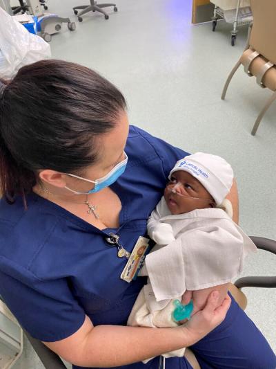 In Time for Valentine’s Day: NICU Baby Discharged After Four Months ...