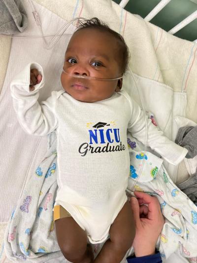 In Time for Valentine’s Day: NICU Baby Discharged After Four Months ...