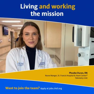 Living and Working the Mission - Phoebe Duran | Catholic Health Long Island