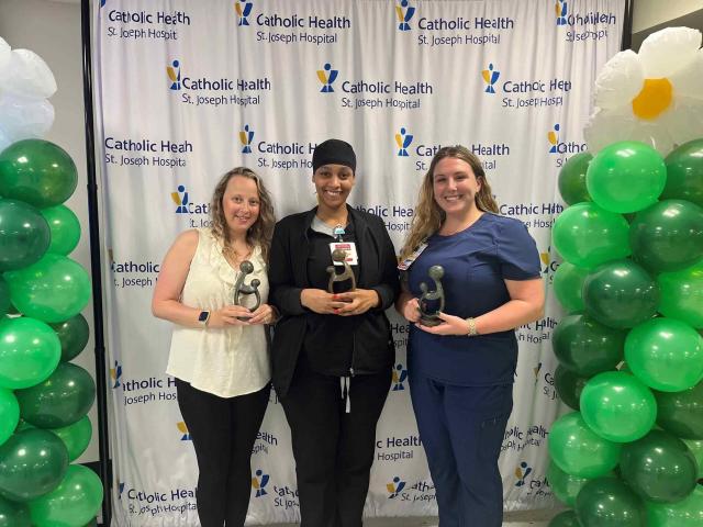 Three Nurses Earned Daisy Award for Extraordinary Care | Catholic Health