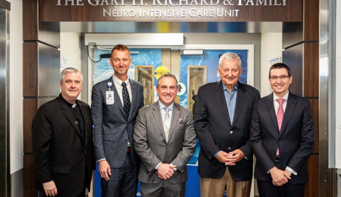 Good Samaritan University Hospital Dedicates the Gary H. Richard ...