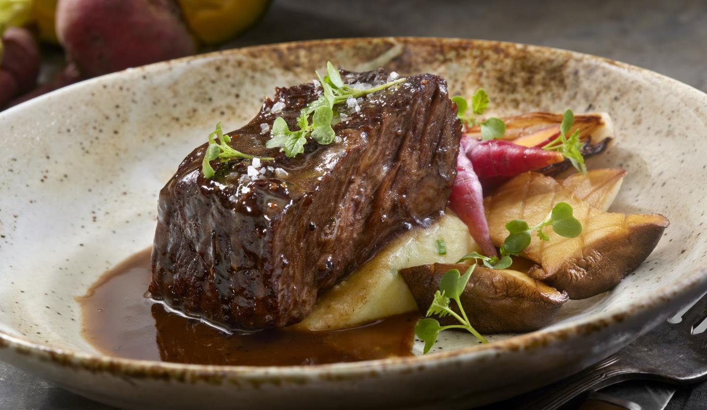 Potted Beef Chuck with Red Wine Vinegar and Molasses Glaze | Catholic ...