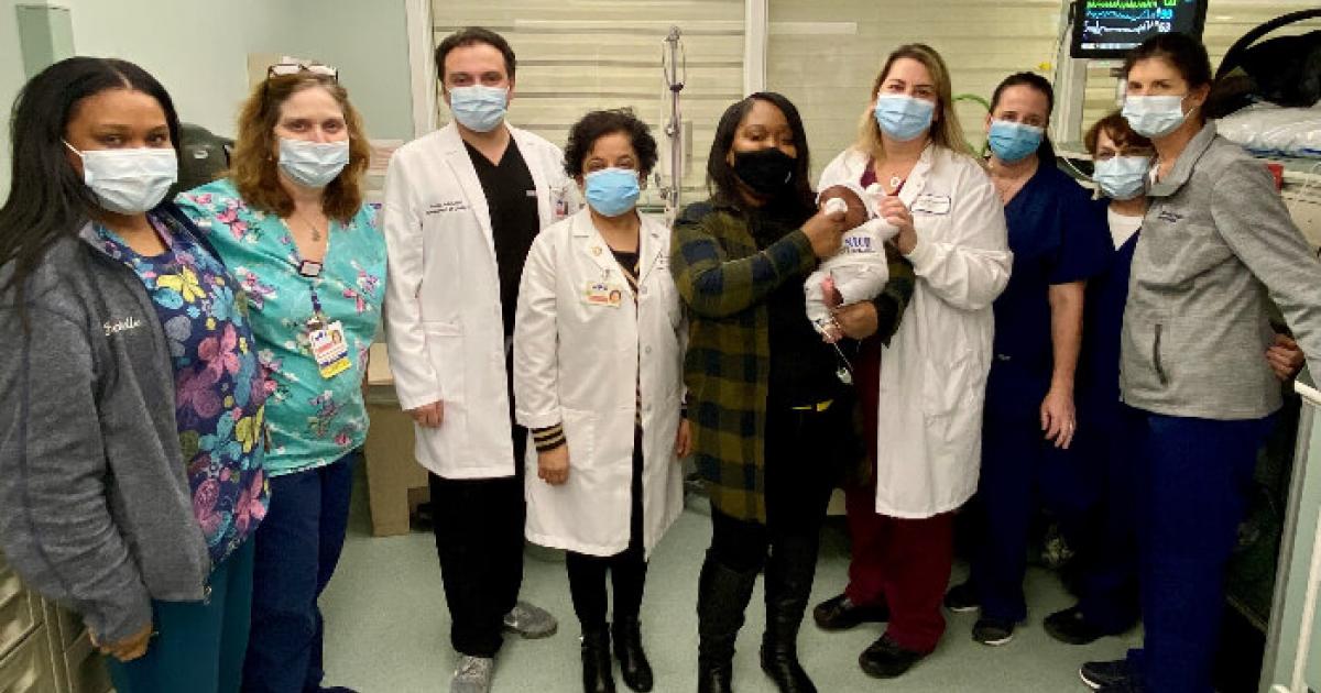 In Time for Valentine’s Day: NICU Baby Discharged After Four Months ...